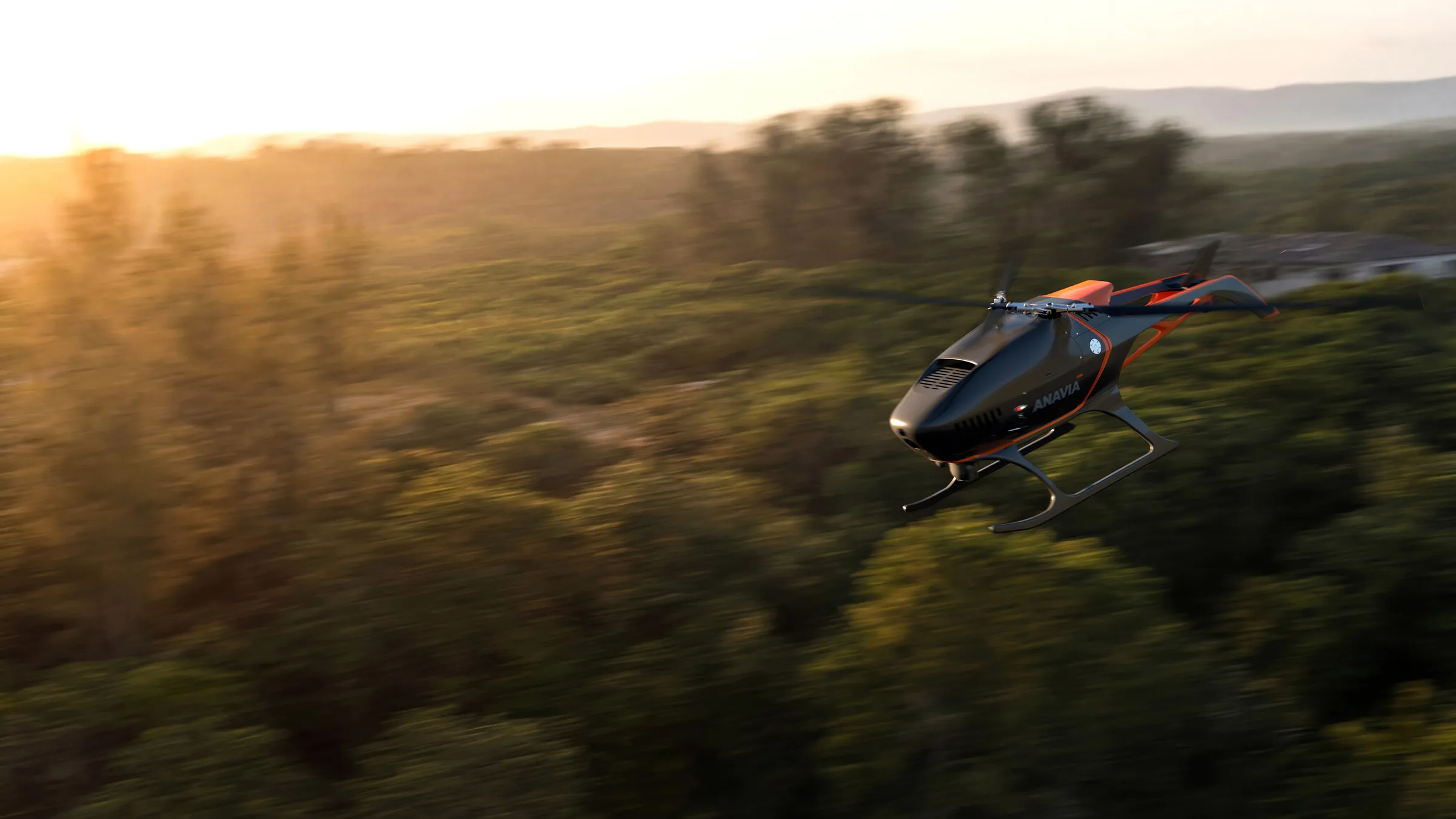 HT-100 Unmanned Helicopter | ANAVIA